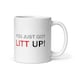 LITT UP Mug Lewis Litt Suits TV Show Funny Meme Suits Coffee Mug Law ...
