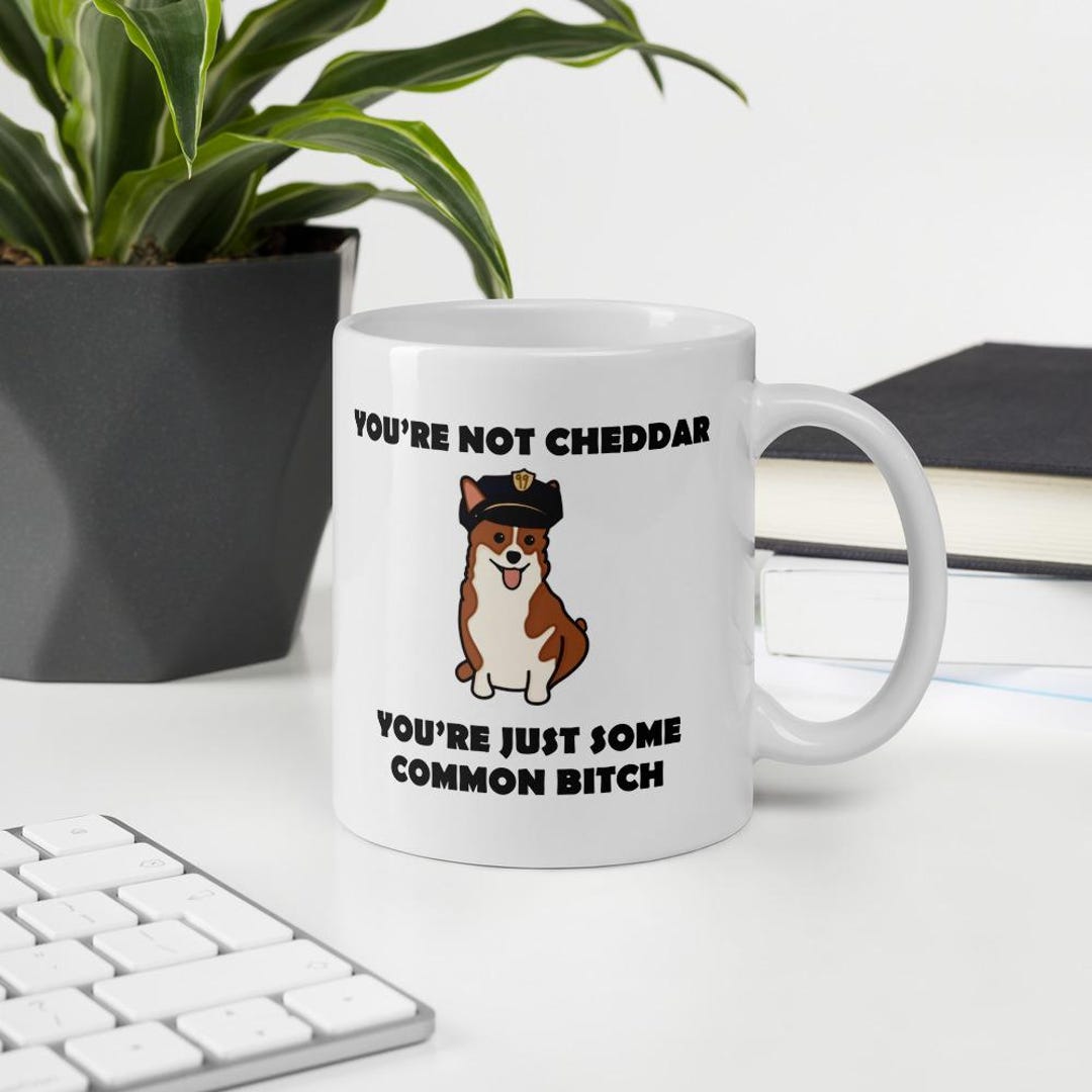 Cheddar Coffee Mug Funny BROOKLYN 99 Gift Idea for Him for Her Cheddar ...