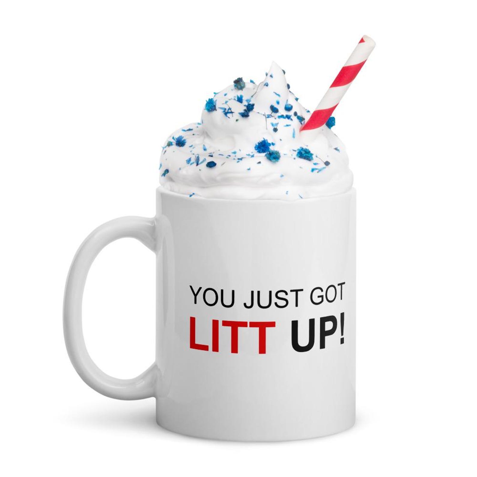 LITT UP Mug Lewis Litt Suits TV Show Funny Meme Suits Coffee Mug Law ...