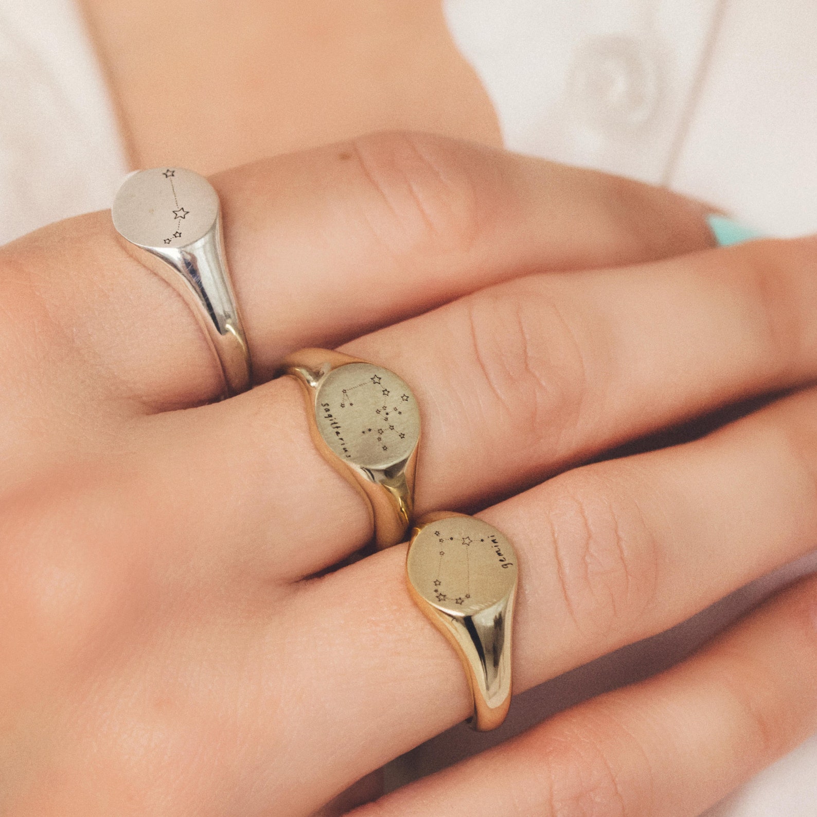 Zodiac Ring Astrology Ring Constellation Ring Aries Ring - Etsy