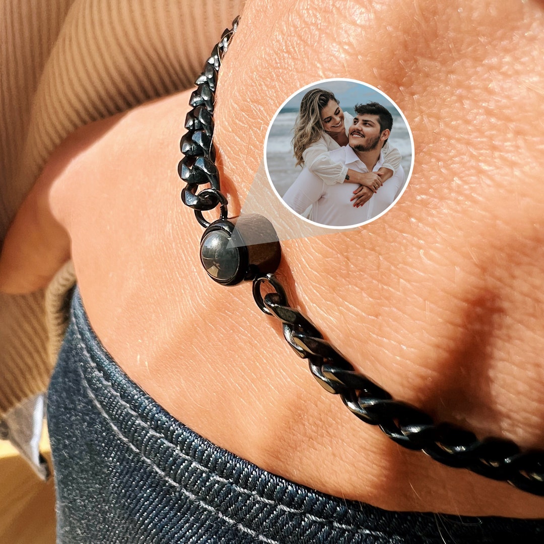 Photo Bracelet Projection Bracelet Photo Projection - Etsy