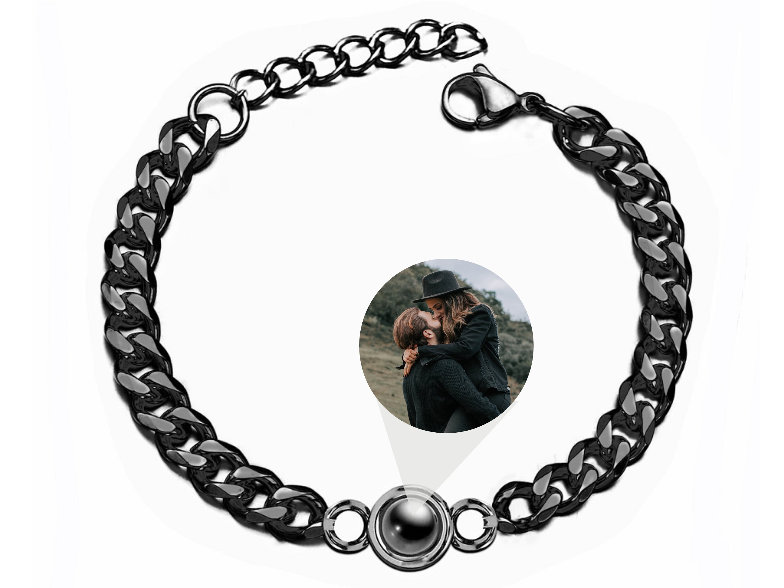 Photo Bracelet Projection Bracelet Photo Projection - Etsy