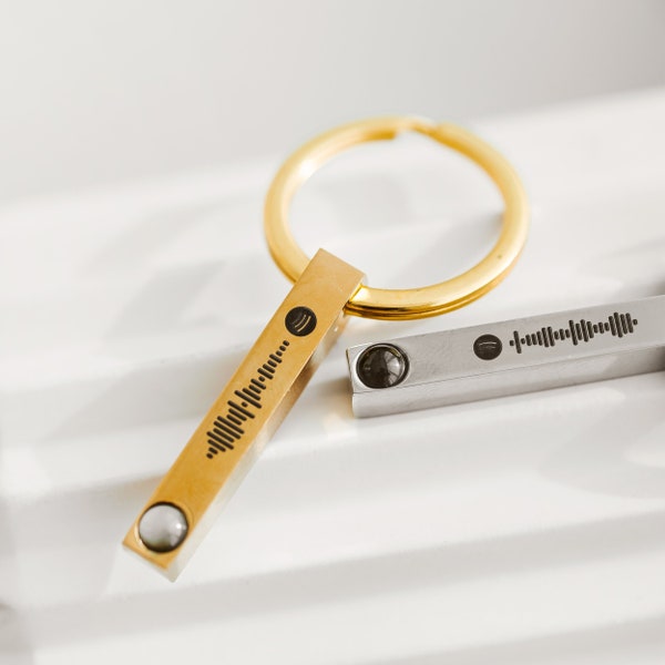 Music Keychain - Etsy