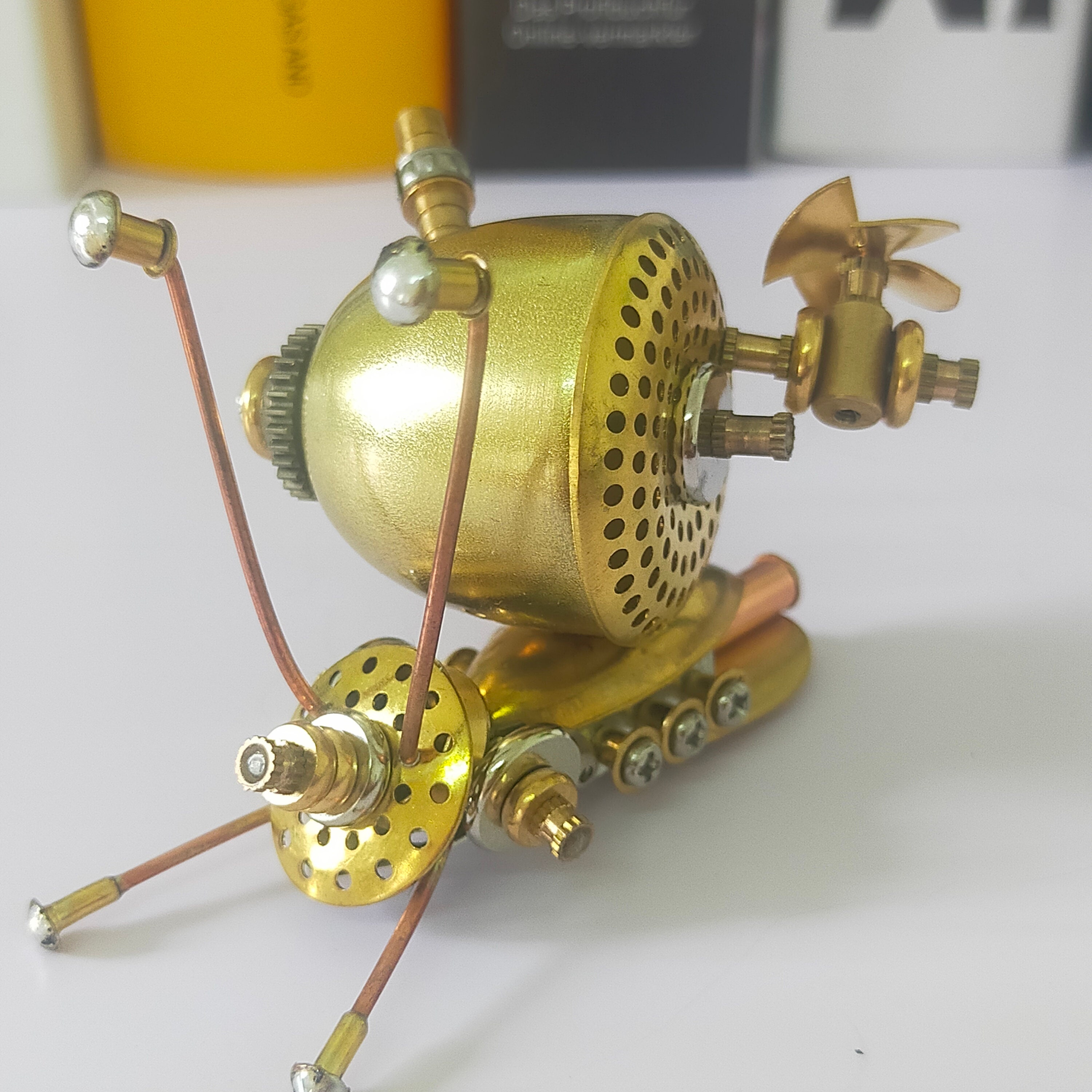 Steam Snail Steampunk Mechanical Insect Iron Bug All-metal - Etsy