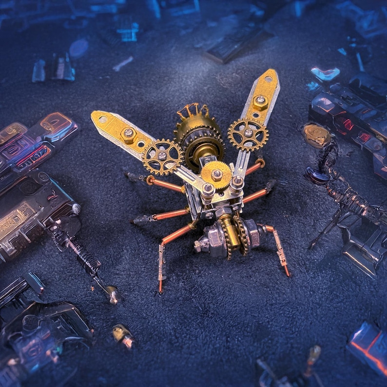Mechanical Bee 3D Puzzle, Steampunk Bumblebee DIY Kit - Etsy