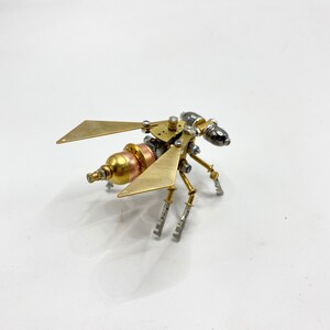 Metal Sculpture Insect Steampunk Home Decor Steampunk Mechanical Insect ...