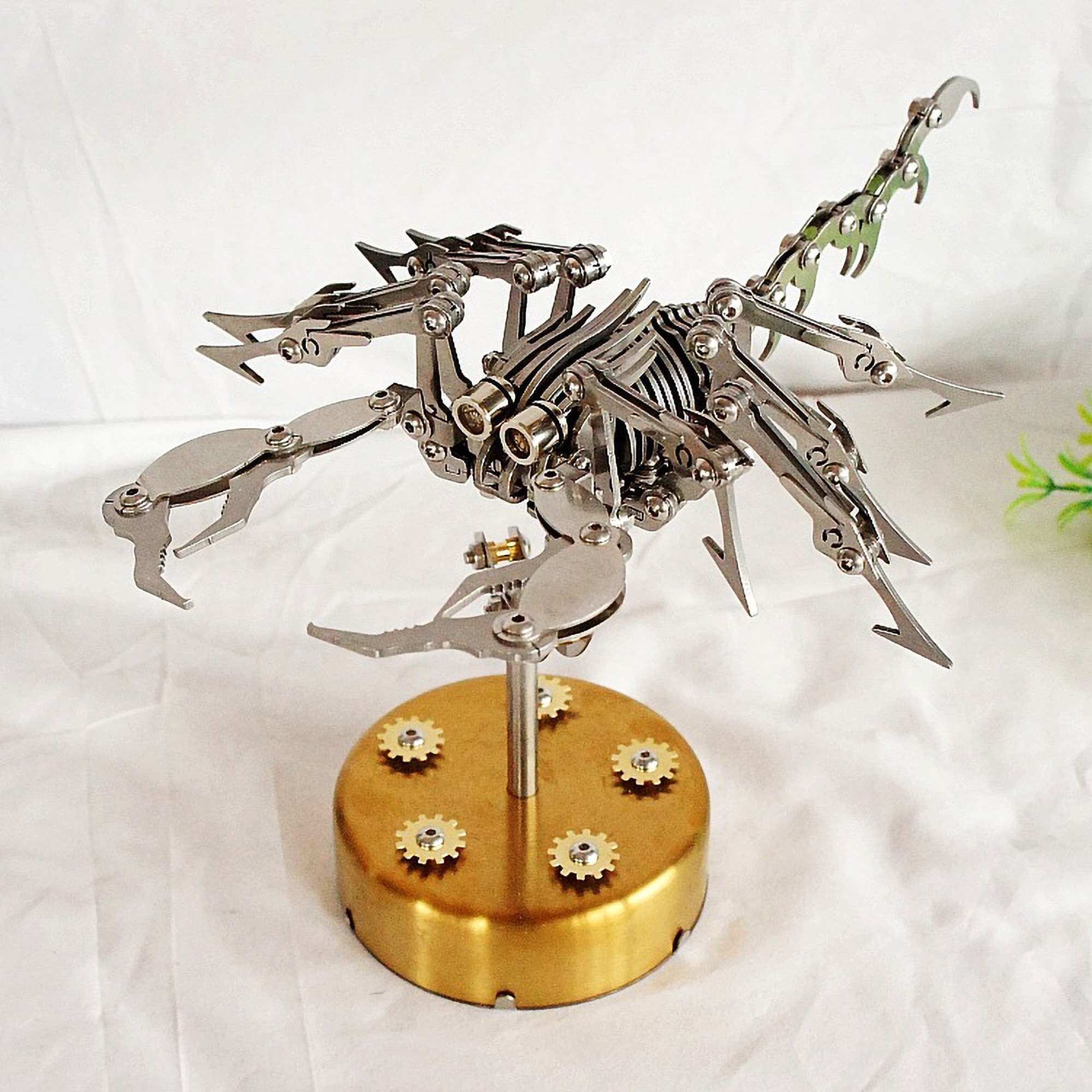 Metal Scorpion Model SMG Scorpion Mechanical Ornament Home - Etsy