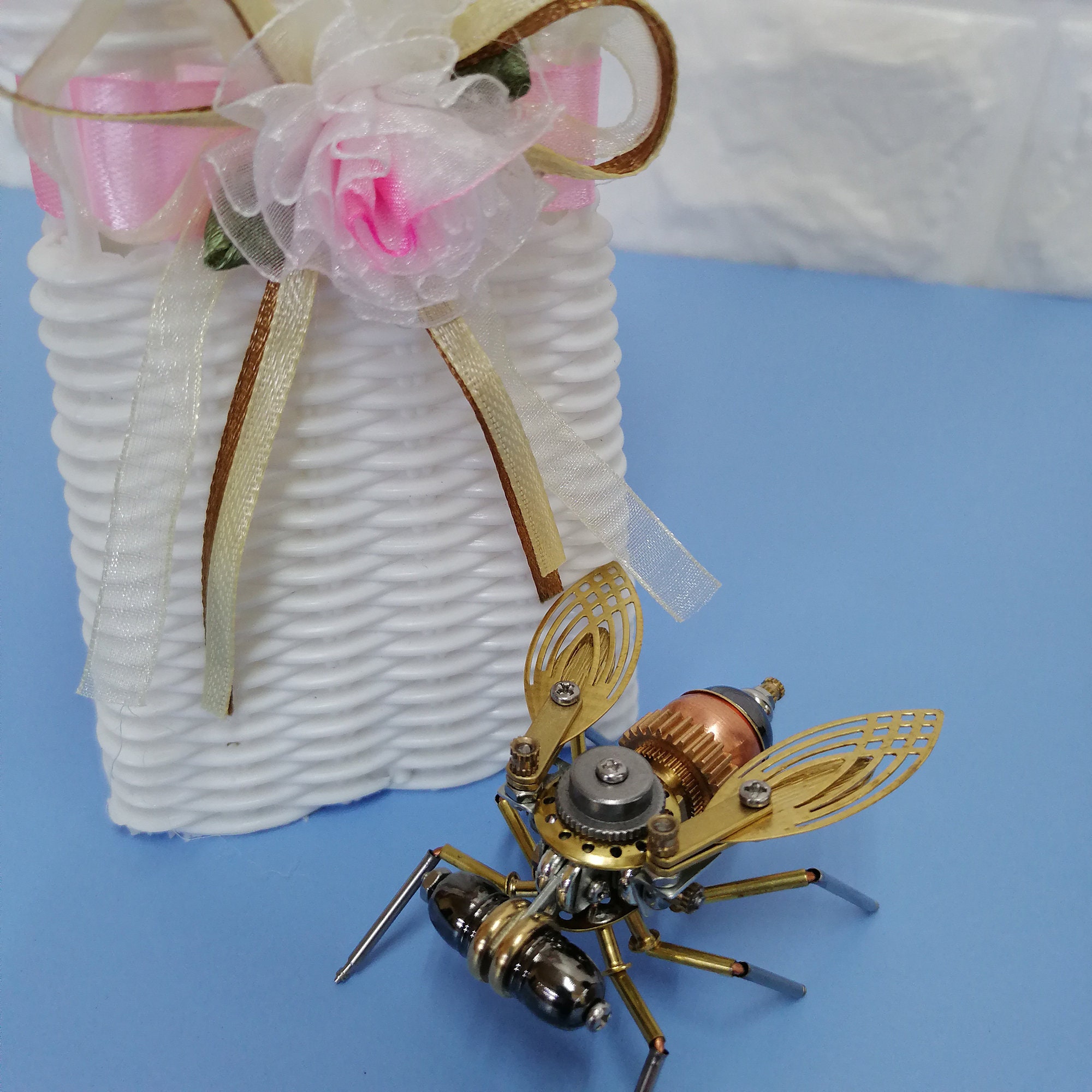 Steampunk Metal Insect Fly Drosophila Metal Sculpture Insect - Etsy