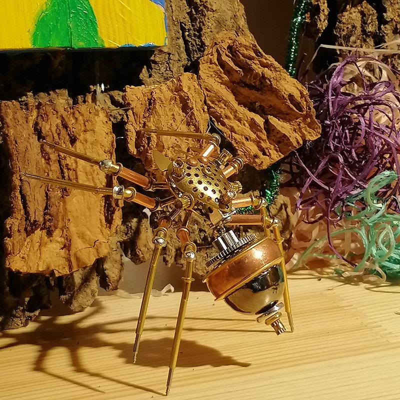 Steampunk Mechanical Insect Metal Sculpture Insect - Etsy
