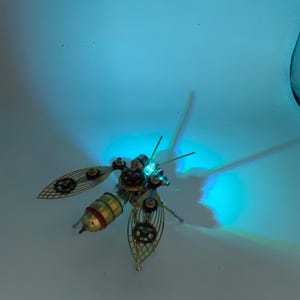 3D Steampunk Bee Brass Puzzle Kit, DIY Insect Model Puzzles for Adults ...