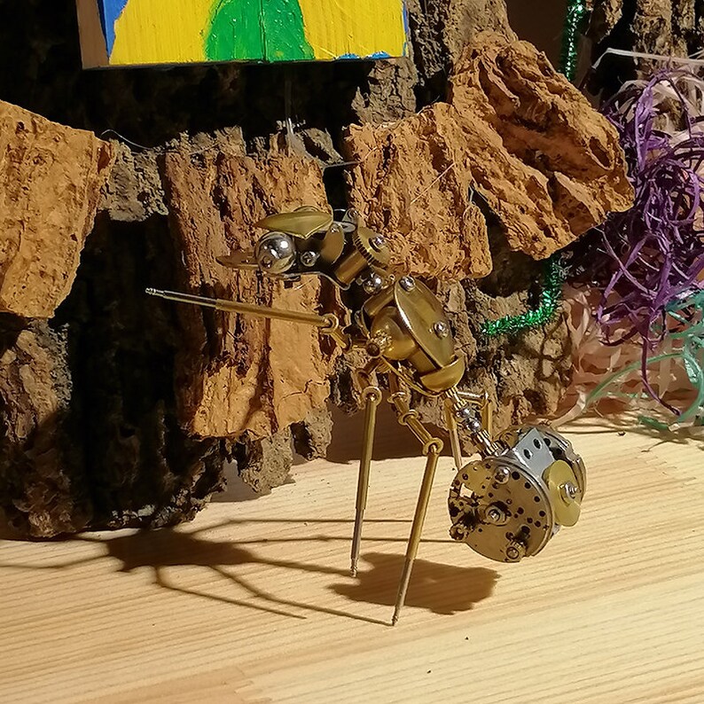 Ant Steampunk Metal Insects Iron Ornaments Gift | Etsy