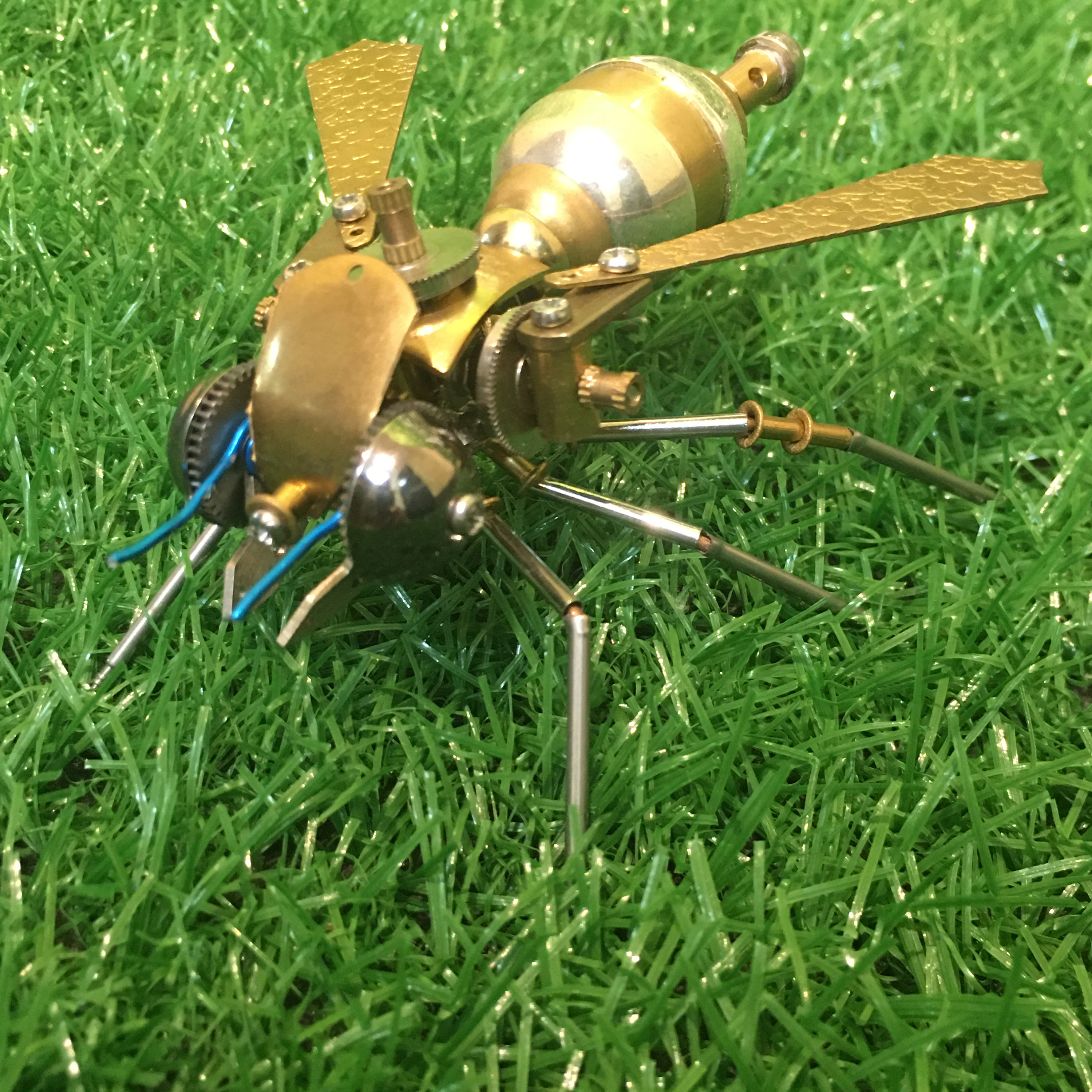 Bee Steampunk Iron Bug Metal Insect Handmade Insect Art | Etsy