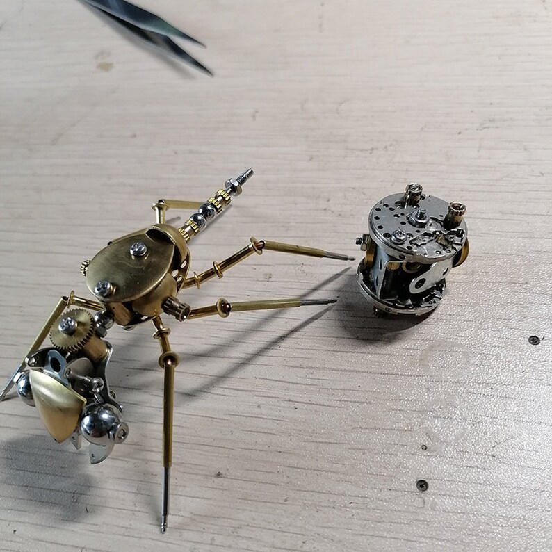 Ant Steampunk Metal Insects Iron Ornaments Gift | Etsy