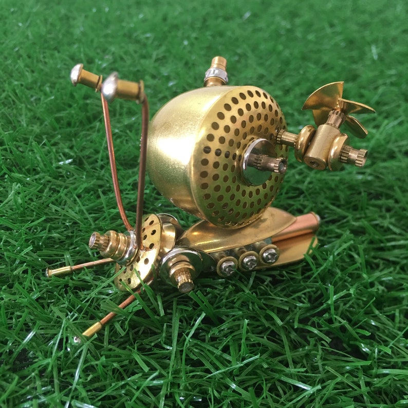 Steam Snail Steampunk Mechanical Insect Iron Bug All-metal | Etsy