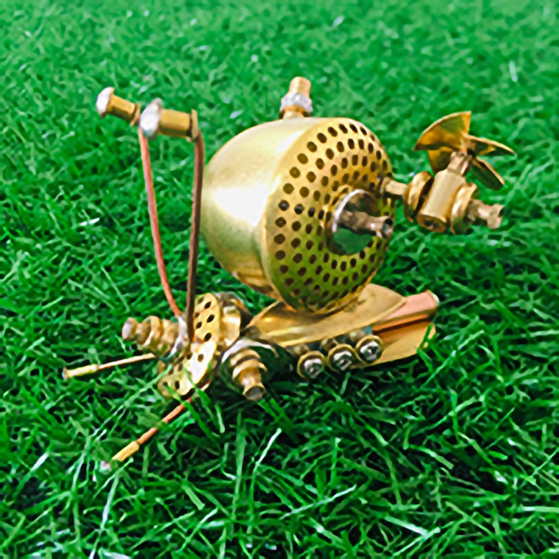 Steam Snail Steampunk Mechanical Insect Iron Bug All-metal | Etsy