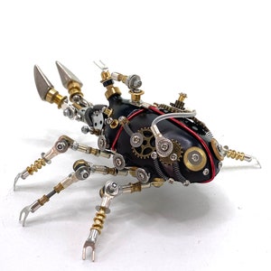 Steampunk Mechanical Insect | Metal Insect | Steampunk Metal Sculpture ...