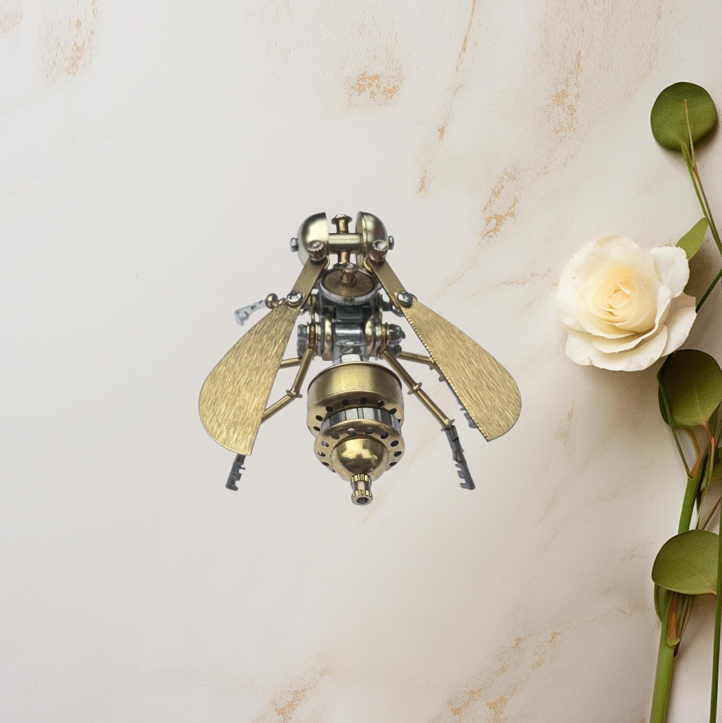 Steampunk Fly Model, 3D Insect Brass Puzzle DIY Kit (180PCS+) - Etsy