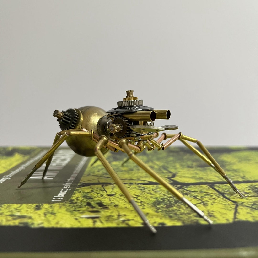Steampunk Mechanical Insect Spider Charmp Metal Insect,metal Spider ...