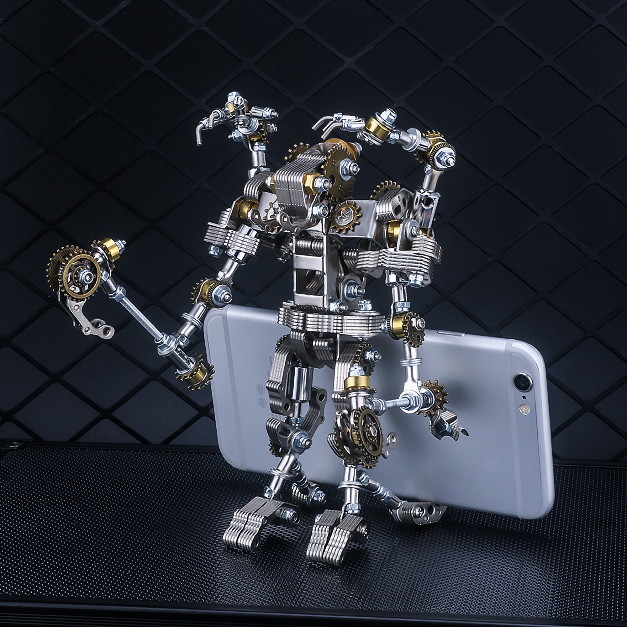 Priest Mechanical Steampunk Metalinsect Figurine Handmade Creative ...