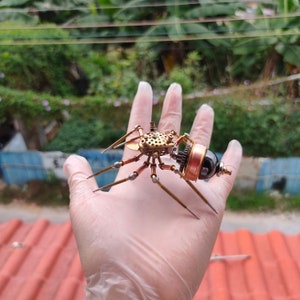 Steampunk Mechanical Insect | Metal Sculpture Insect | Christmas ...