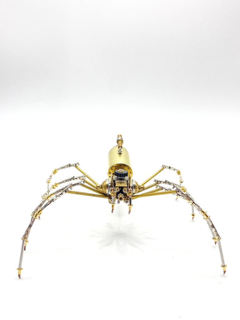 Steampunk Mechanical Insect Spider Art Sculpture Metal Iron Bug ...