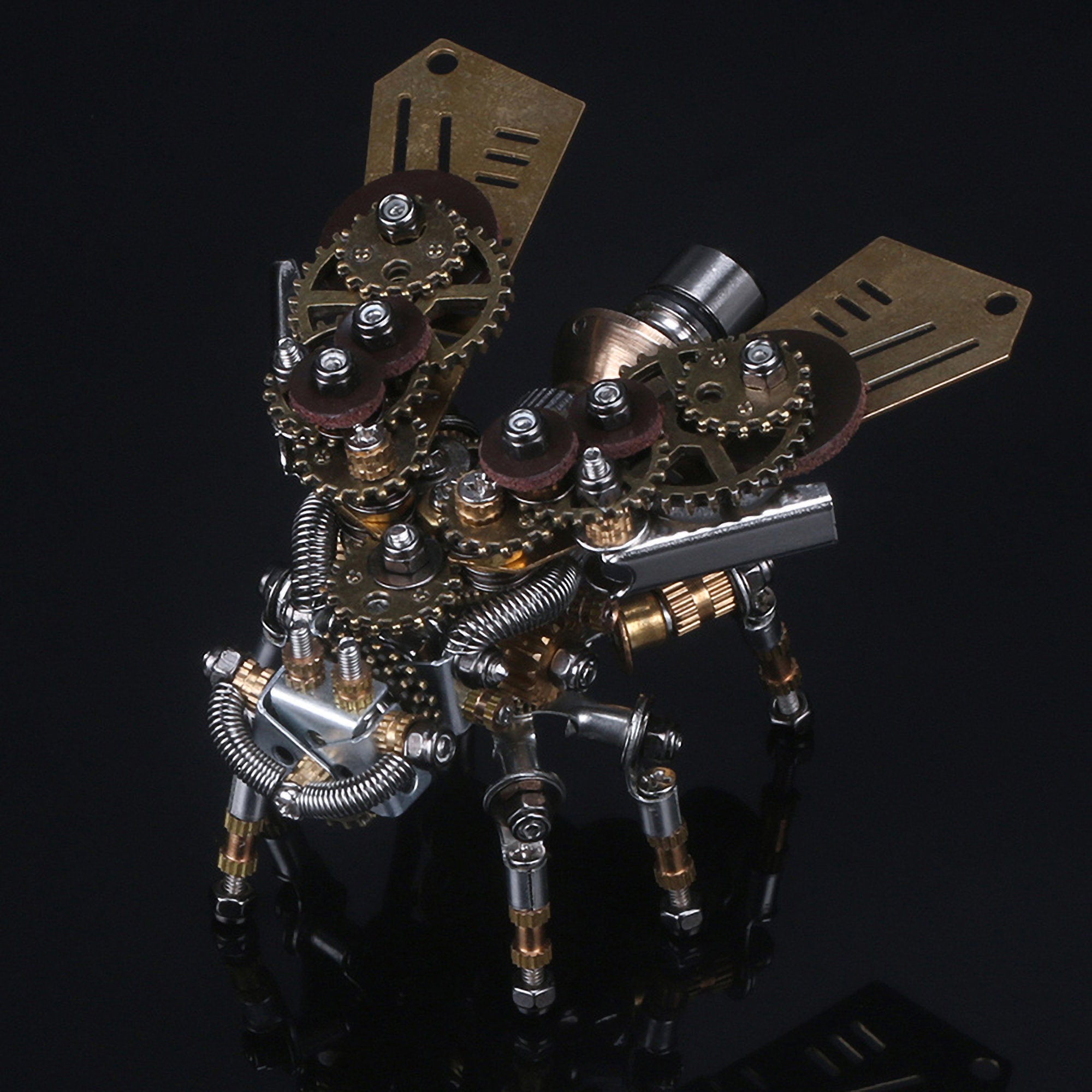 Glowworm Mechanical Firefly Metal Sculpture Insect Figurine | Etsy