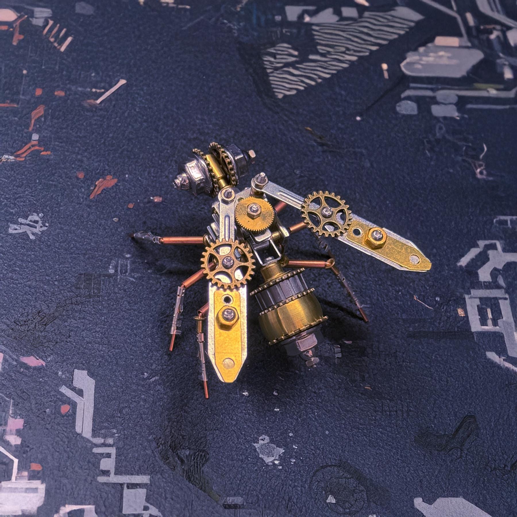 Mechanical Bee 3D Puzzle, Steampunk Bumblebee DIY Kit - Etsy