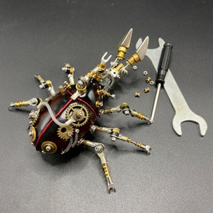 Steampunk Mechanical Insect | Metal Insect | Steampunk Metal Sculpture ...