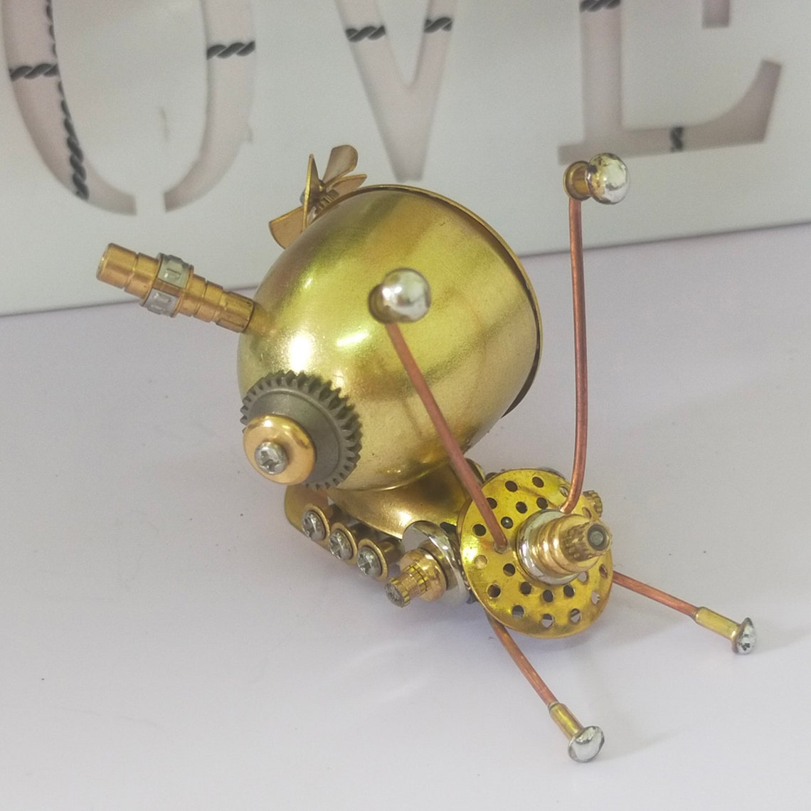 Steam Snail Steampunk Mechanical Insect Iron Bug All-metal | Etsy