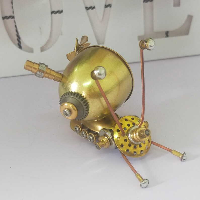 Steam Snail Steampunk Mechanical Insect Iron Bug All-metal | Etsy