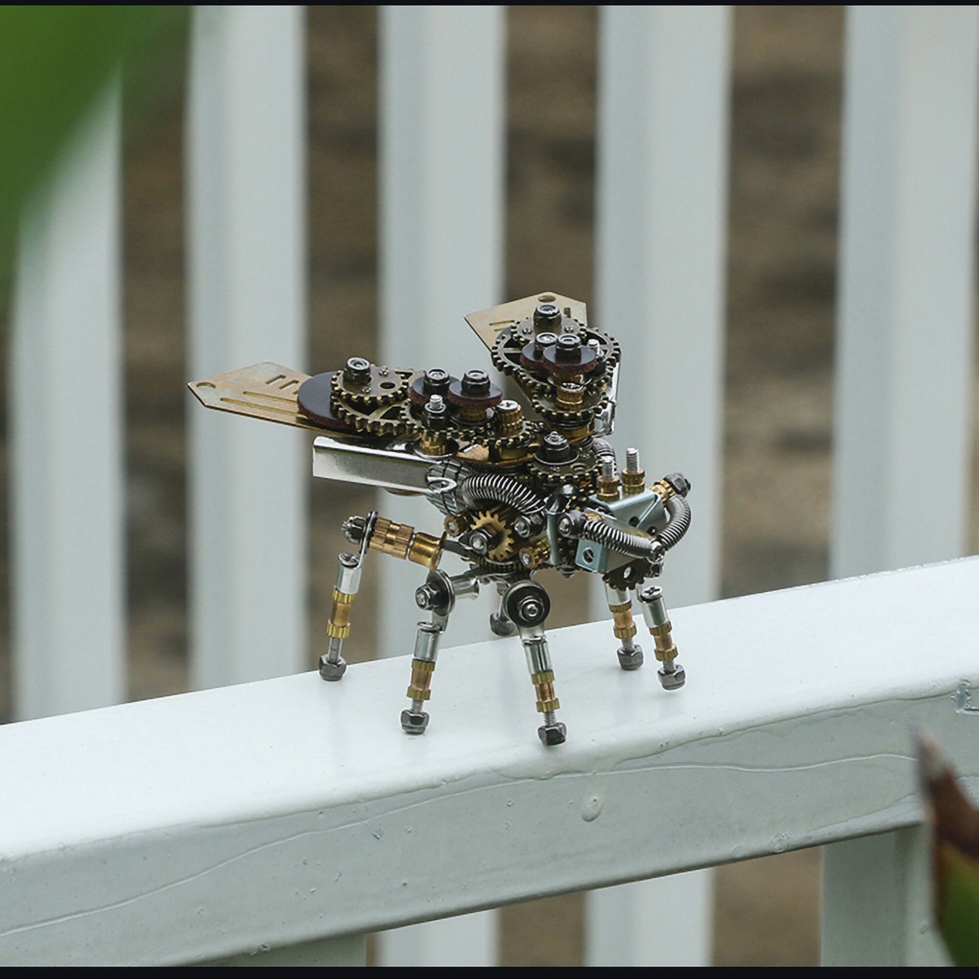 Glowworm Mechanical Firefly Metal Sculpture Insect Figurine | Etsy UK