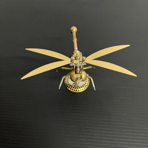 Steampunk Mechanical Insect Clockwork Dragonfly Steampunk Art Sculpture ...