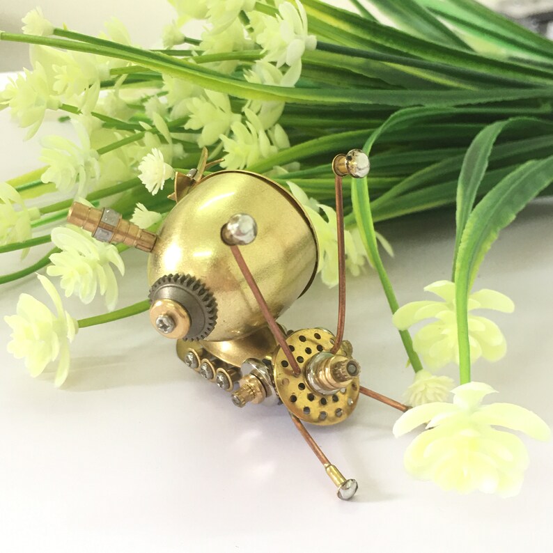 Steam Snail Steampunk Mechanical Insect Iron Bug All-metal Handmade ...