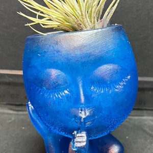 Resin Cute Girl Vase - Etsy