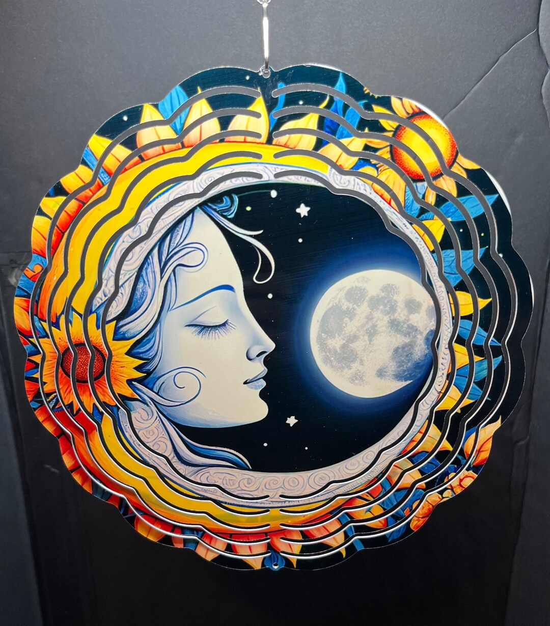 Moon Yard Spinner - Etsy