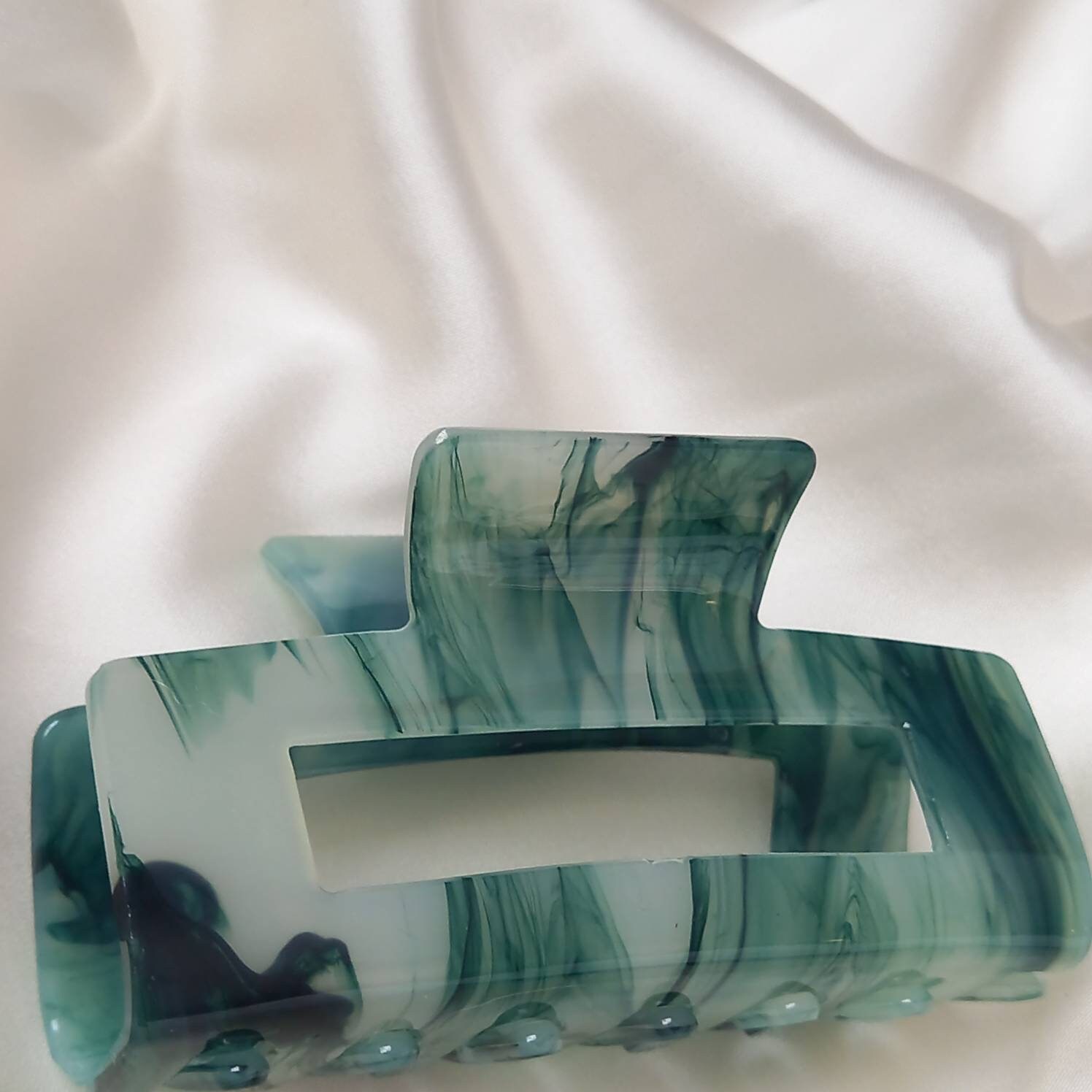 Green Hair Clamp Hair Clip Green Hair Accessories Green - Etsy