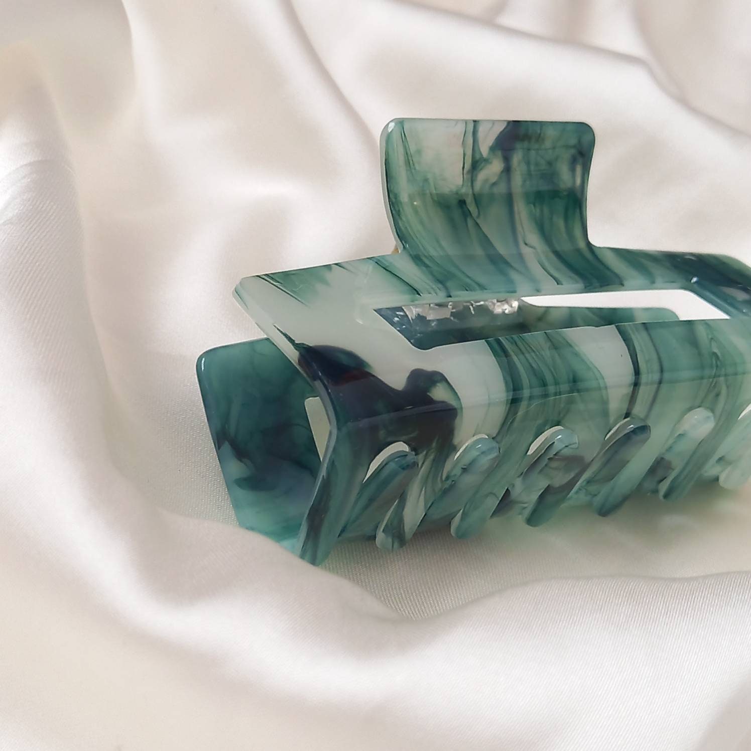 Green Hair Clamp Hair Clip Green Hair Accessories Green - Etsy