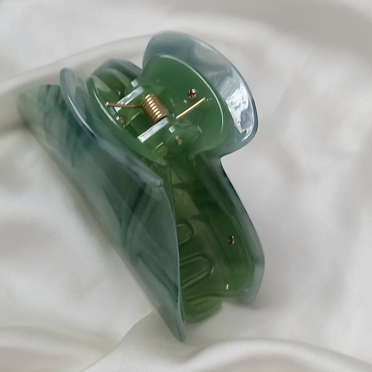 Green Hair Clamp Hair Clip Green Hair Accessories Green - Etsy