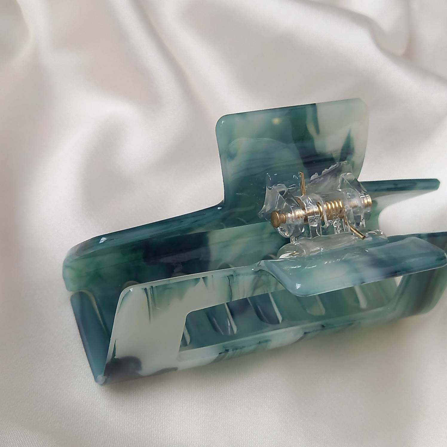 Green Hair Clamp Hair Clip Green Hair Accessories Green - Etsy