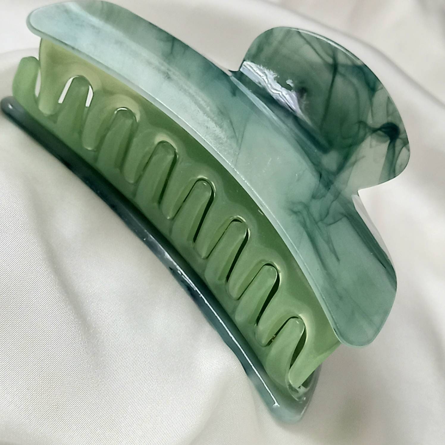 Green Hair Clamp Hair Clip Green Hair Accessories Green - Etsy
