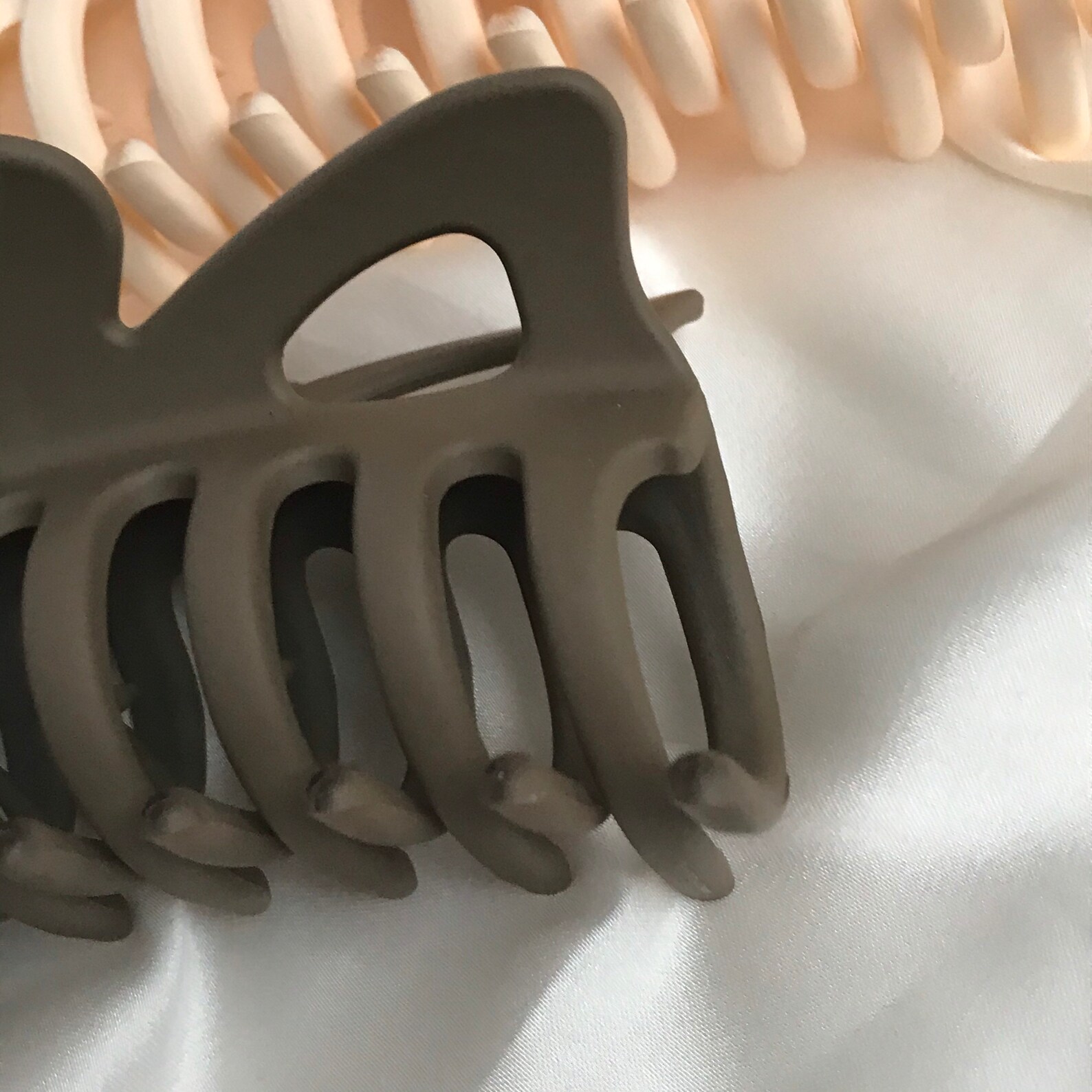 2 Hair Clamps Hair Clip Neutral Hair Accessories Peach - Etsy UK
