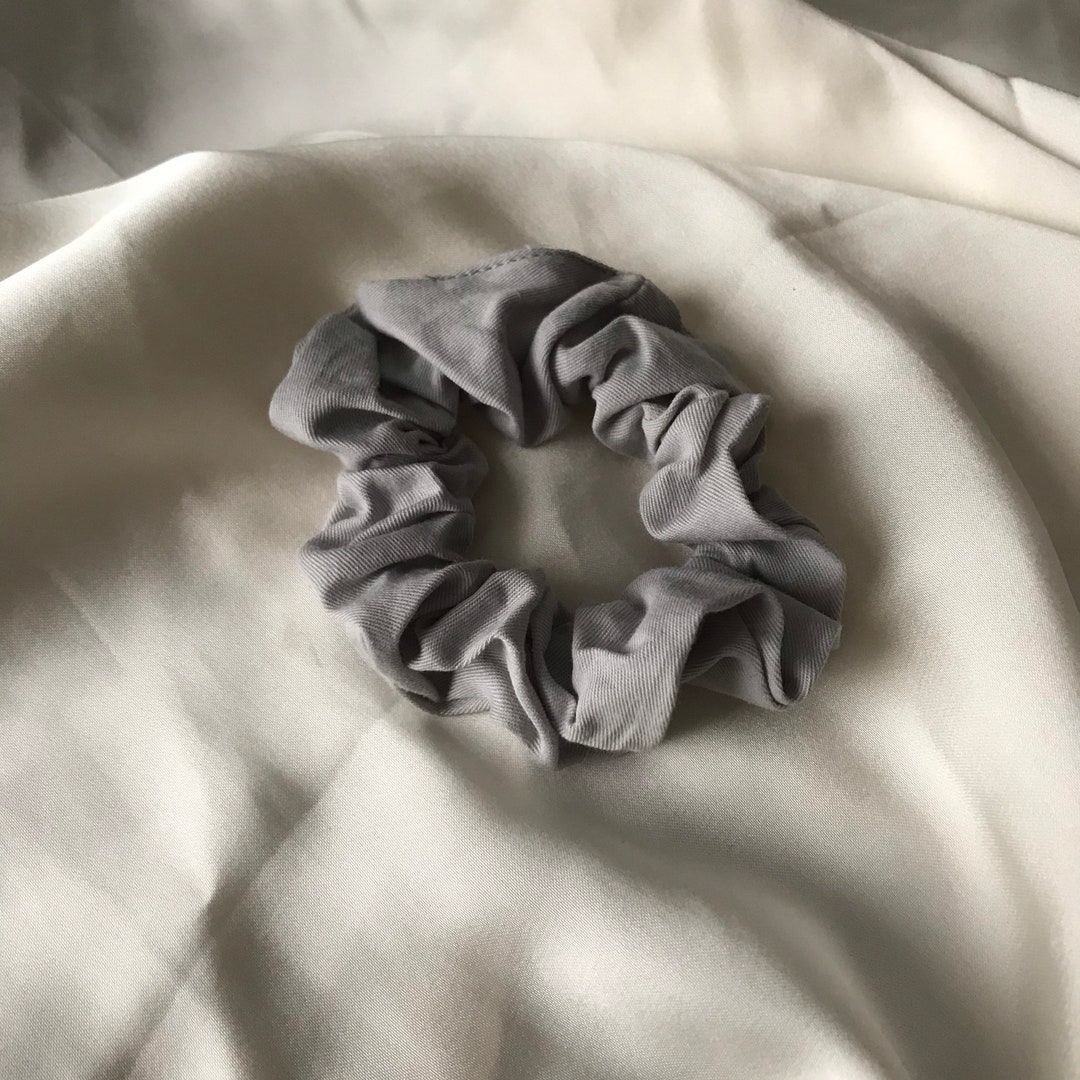Grey Biodegradable Tencel Hair Scrunchie Hair Bobble - Etsy