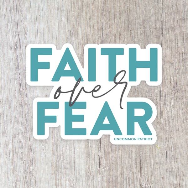Faith Sticker - Etsy
