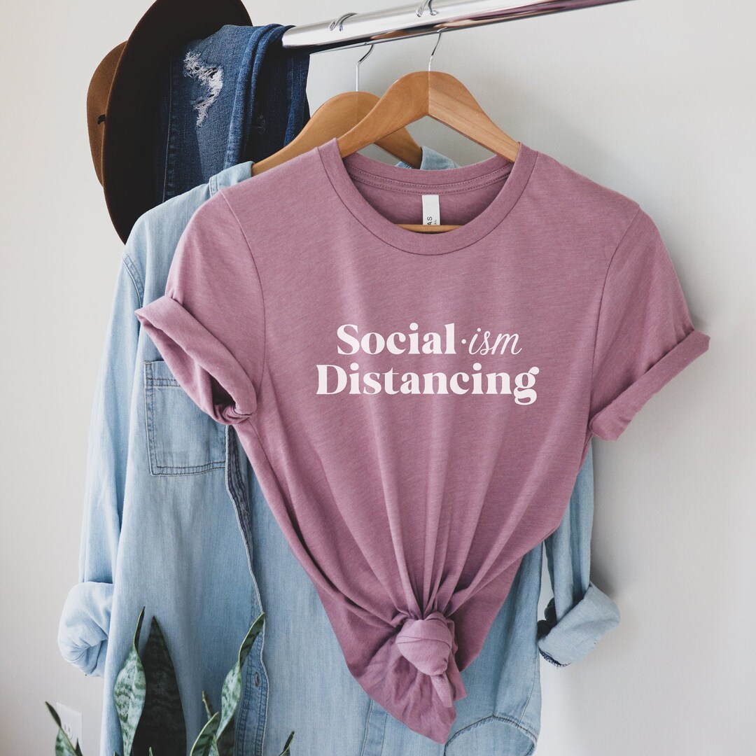 Socialism Distancing Unisex Tee - Etsy
