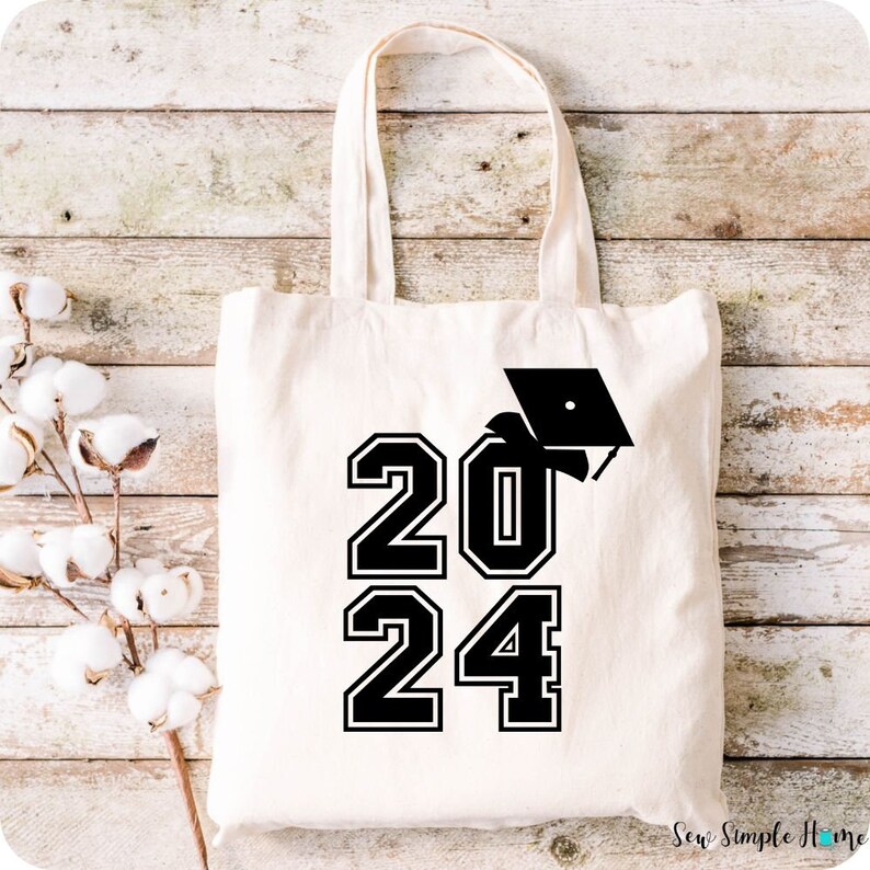 Graduation Cap Svg, Class of 2024 Svg, Graduation, Senior, Commercial ...