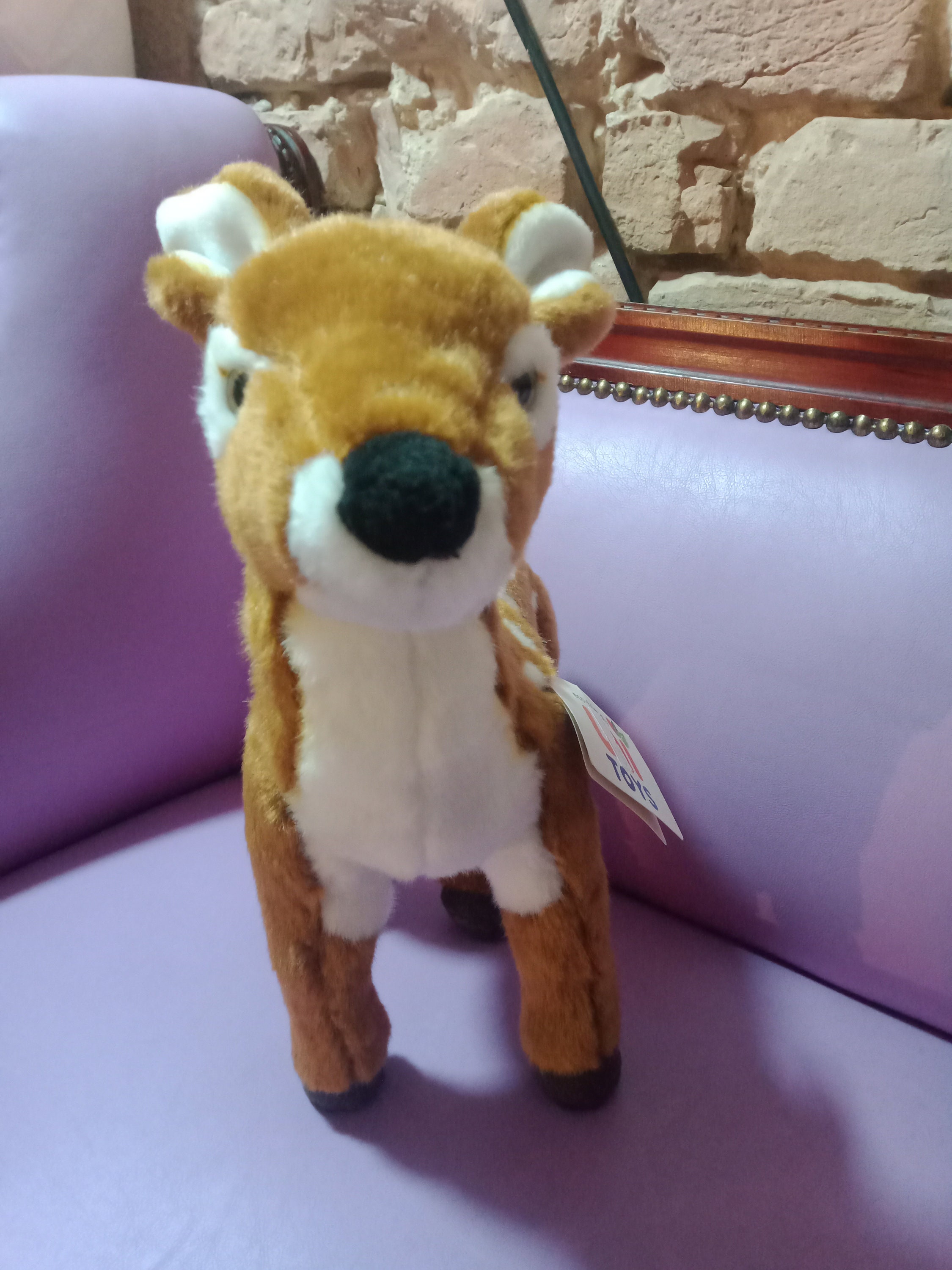 Bambi Deer Plush Toy - Etsy