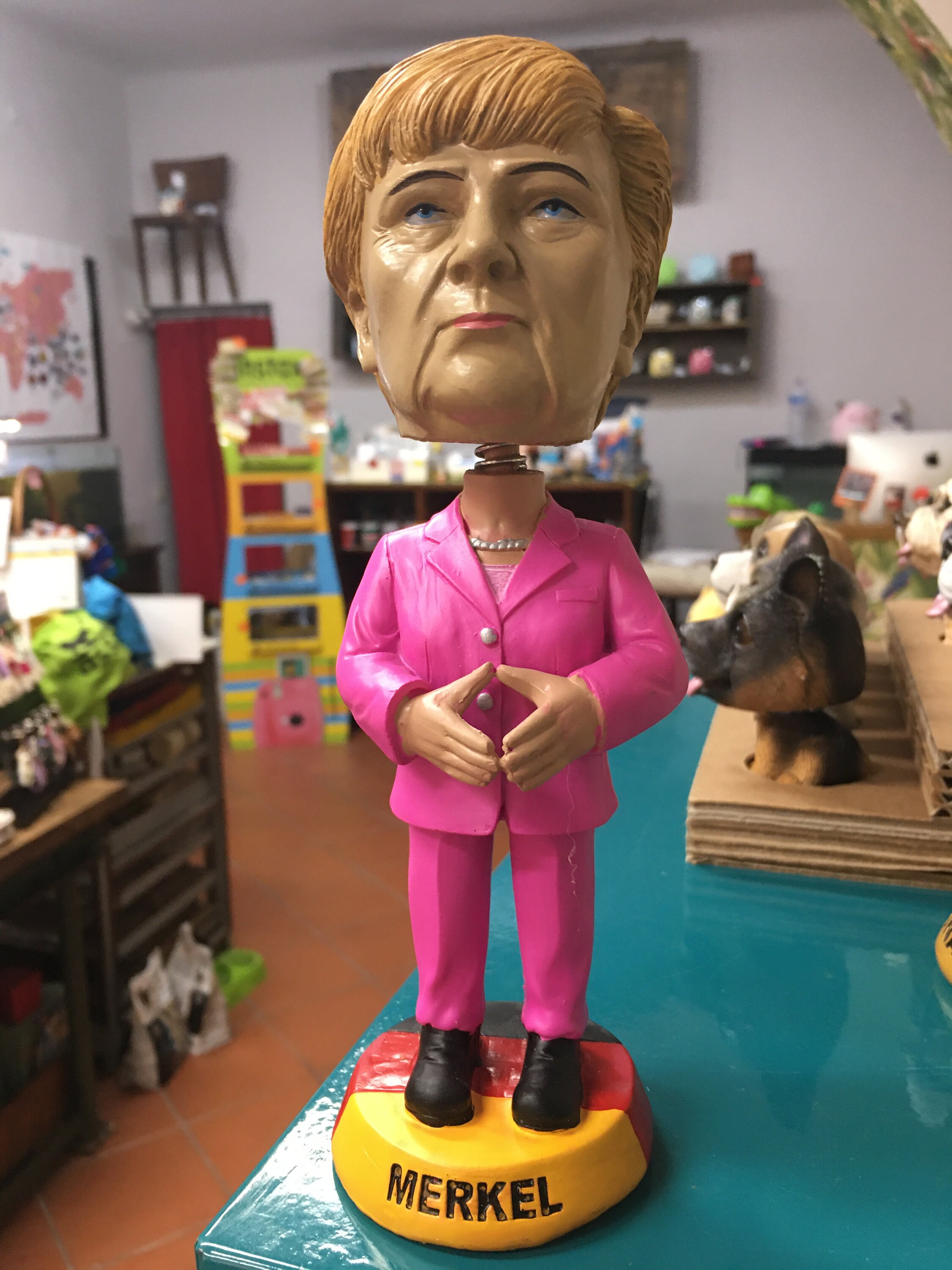 Bobblehead Glorious Figurine Jesus Trump Merkel Bob Marley - Etsy UK
