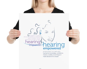 Hearing Aid Poster - Etsy