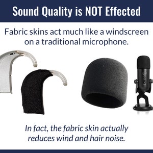 SPIKED Hearing Aid Skin | Hearing Aid Sleeve | Hearing Aid Jewelry ...