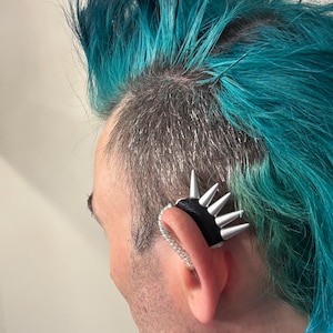 SPIKED Hearing Aid Skin | Hearing Aid Sleeve | Hearing Aid Jewelry ...